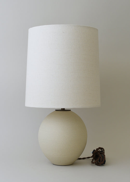 Small Orb Lamp in Chalk - Victoria Morris Pottery